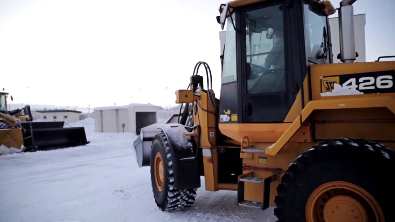 Winter Snow Removal at Misawa AB, Japan - YouTube
