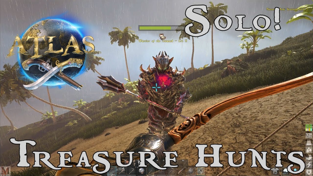 Atlas S1E4 (Sailvation Server) - Solo Treasure Hunts - YouTube
