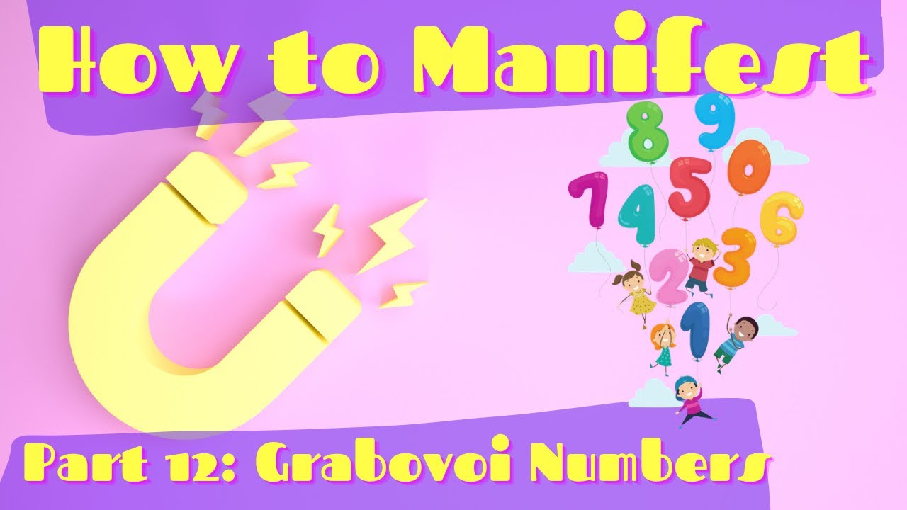 GRABOVOI NUMBERS: Use Cheat Codes to Manifest Fast! HOW TO MANIFEST 12 ...