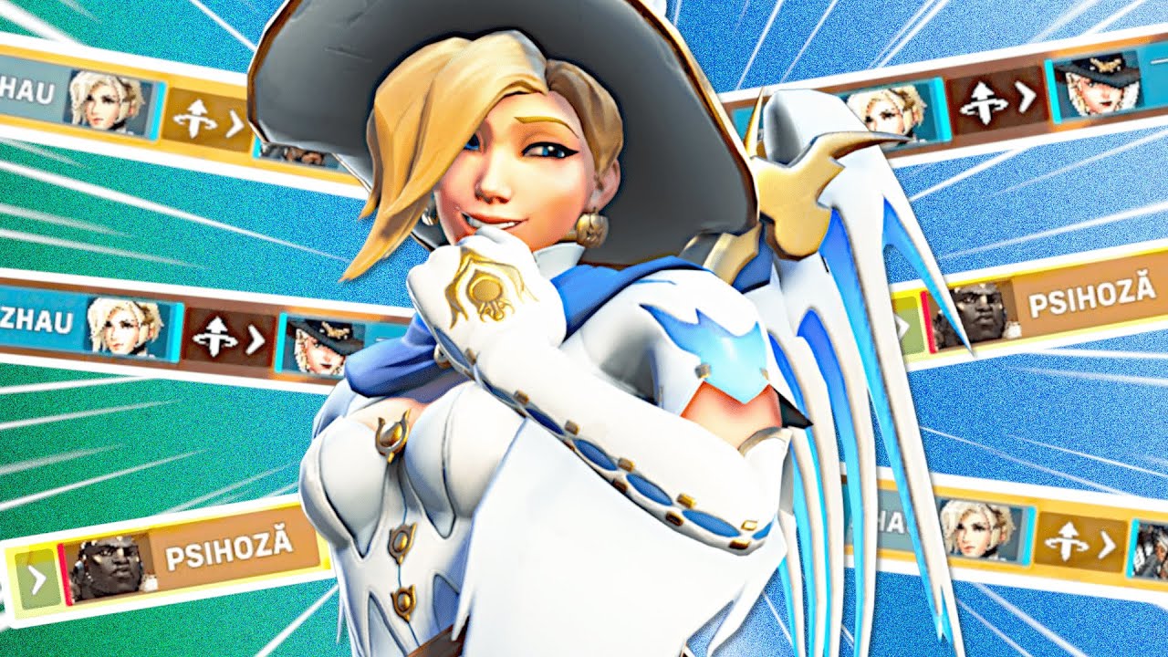 *HUGE* Mercy Bait + Satisfying Movement! 😇💙 Grandmaster Mercy ...