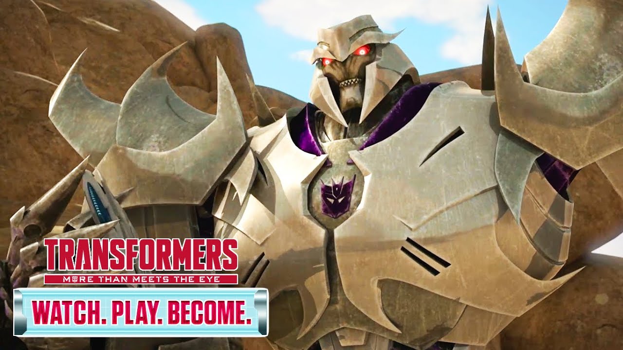 Megatron is here! | WATCH. PLAY. BECOME. | Transformers Prime ...