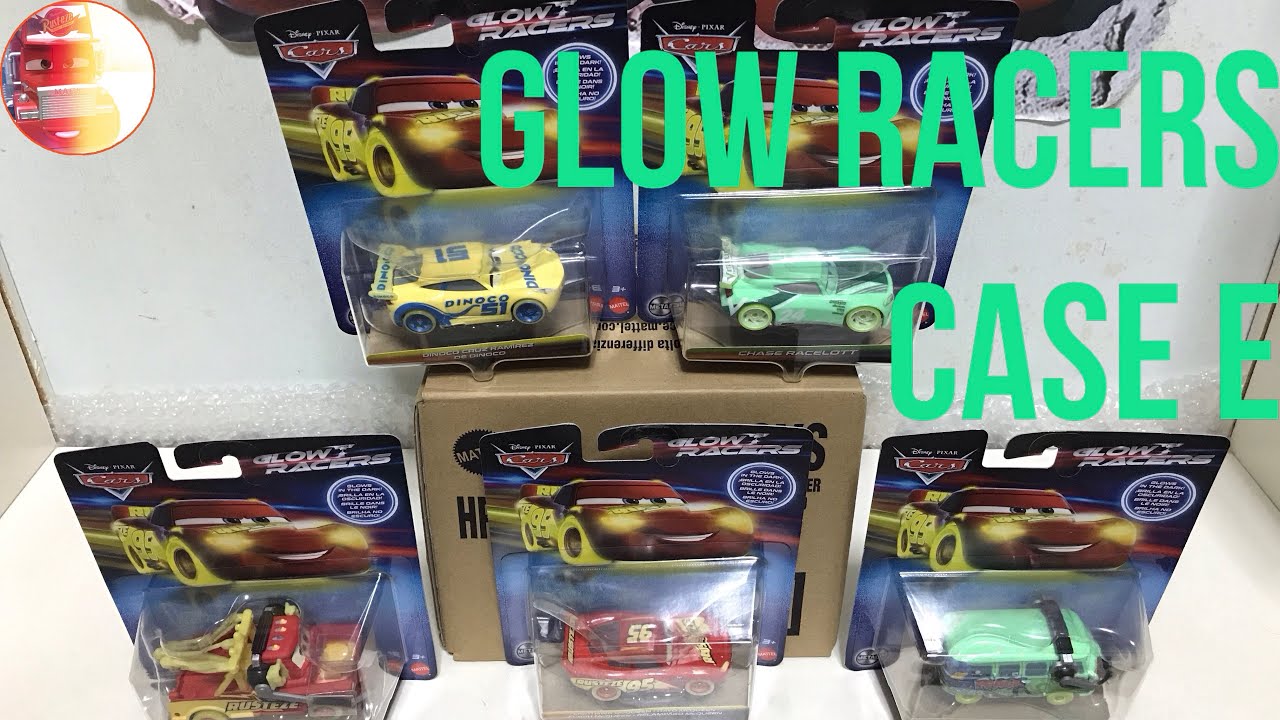 Mattel Disney Pixar Cars Glow Racers Case E | By Toy-Lection on Zav S ...