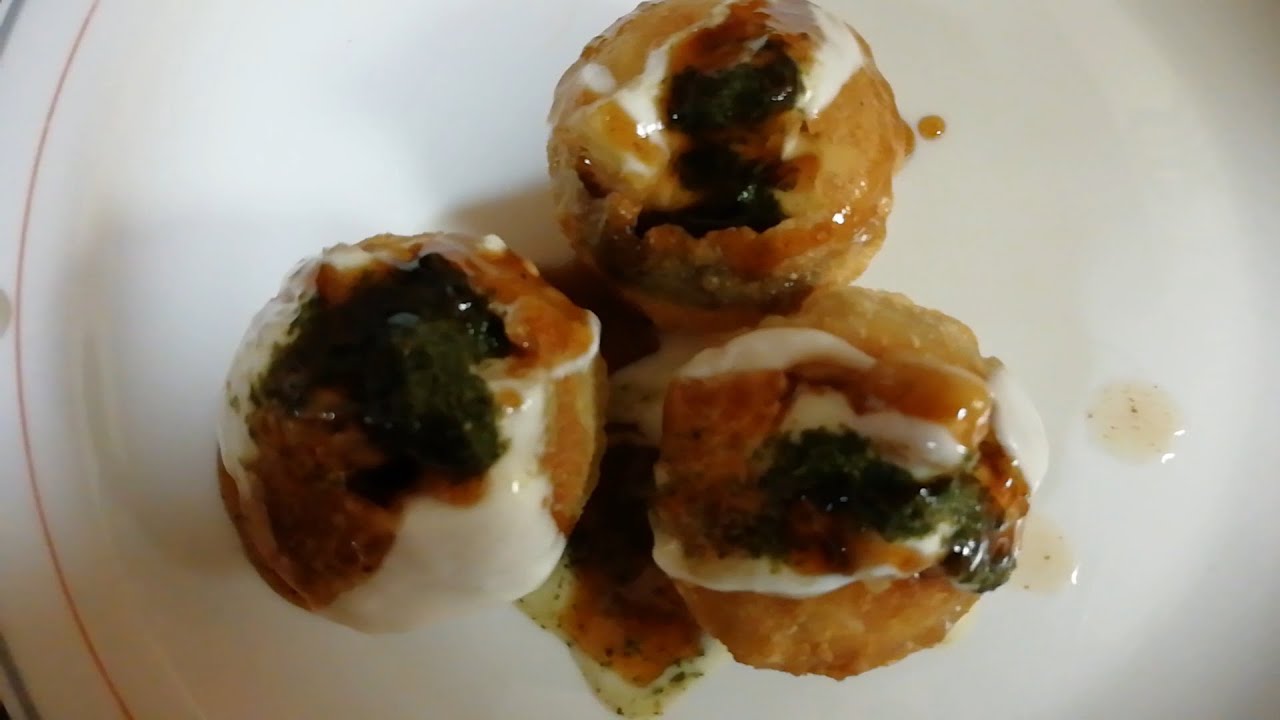 HOW TO MAKE GOL GUPPAY (PAANI POORI) FILLING AND KHATTA PAANI - YouTube