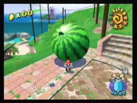 Let's Play Super Mario Sunshine, Pt. 10: The Watermelon Festival - YouTube