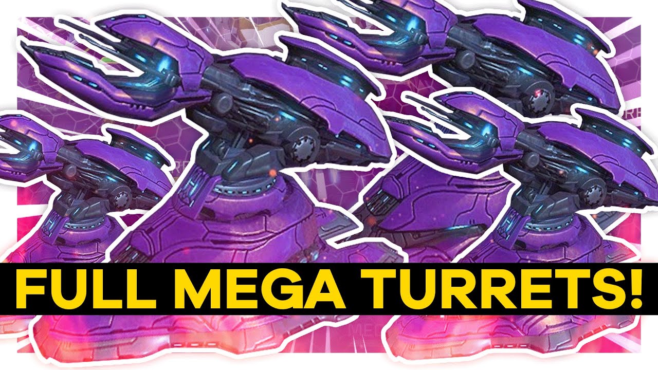 FULL MEGA TURRET BASE! 😂 - YouTube