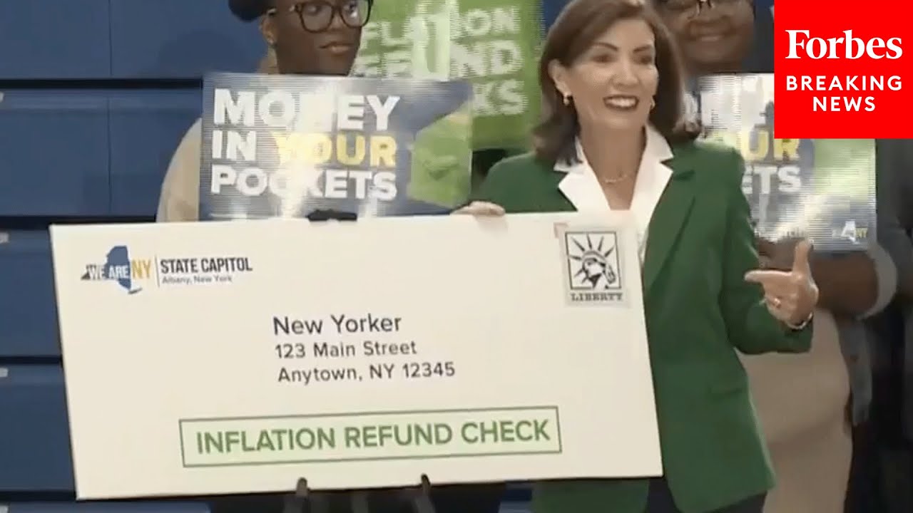 JUST IN: Gov. Kathy Hochul Announces 'Inflation Refund Checks' Are Being Sent To New Yorkers ...