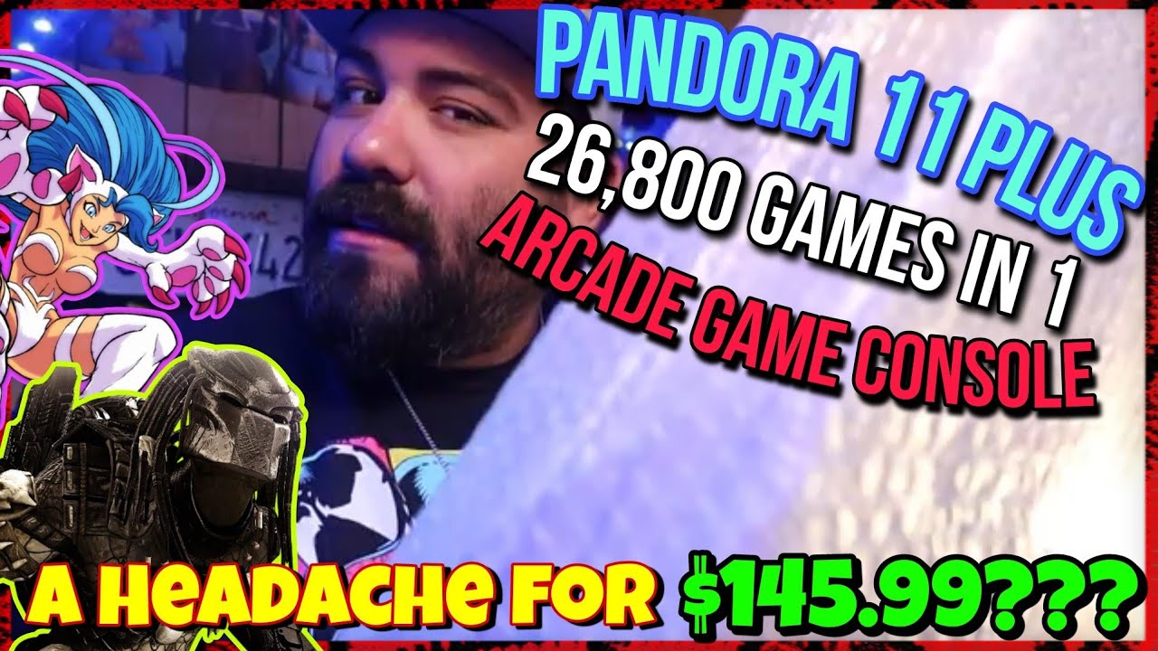 Let's Unboxx & Play | The Pandora 11 Plus: Arcade Game Console 📦🕹 - YouTube
