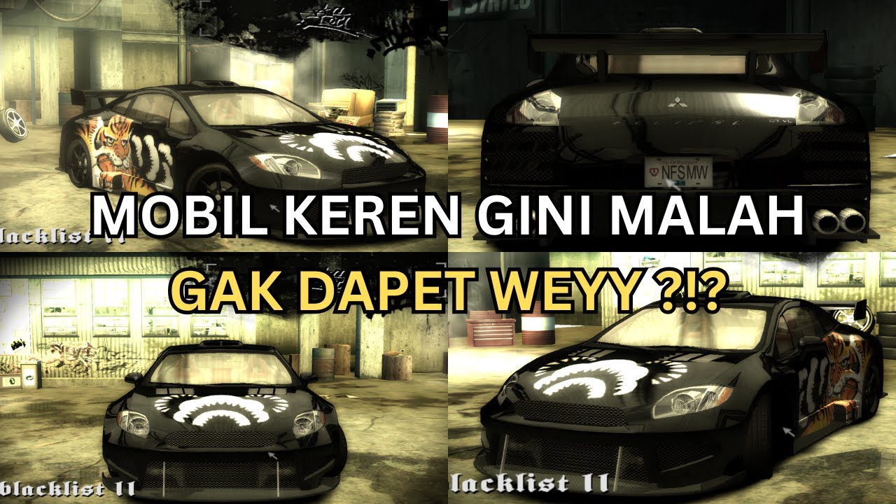 GAK DAPET MOBIL BLACKLIST :(( #5 - NEED FOR SPEED MOST WANTED - YouTube