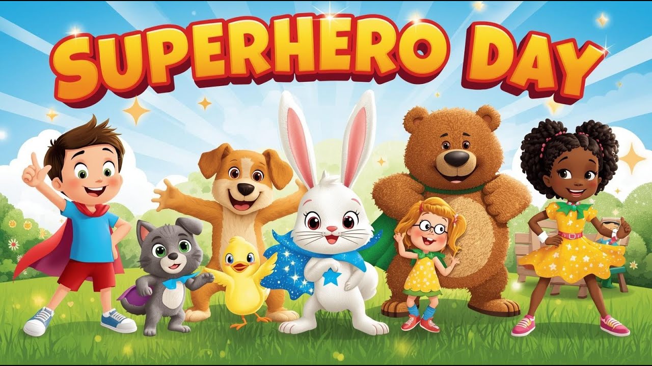 Kids Superhero Song | Superhero Song For Kindergarten and Preschool ...