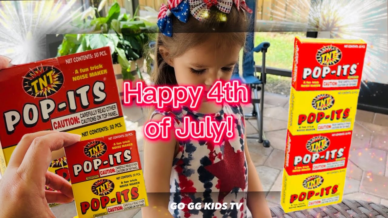 4th of July Celebration with TNT Fireworks Pop-Its Family Fun Activity ...