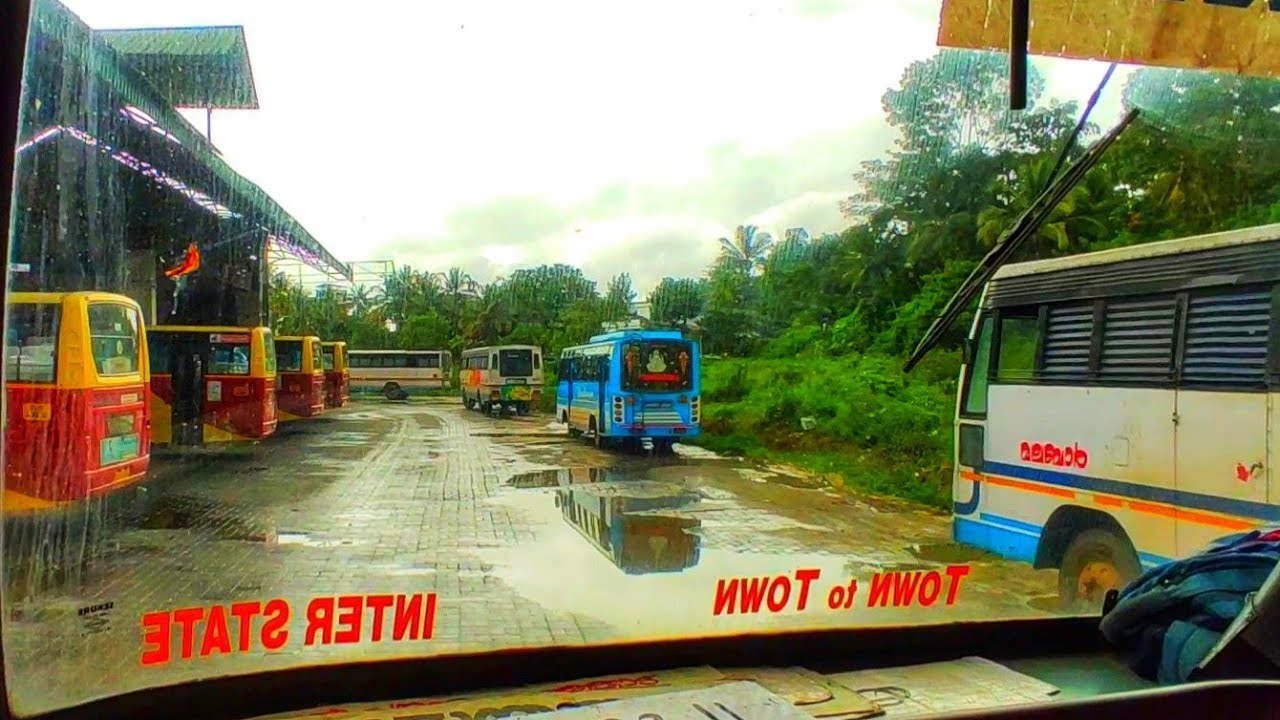 KSRTC DRIVING ‼️KALPATTA BUS STAND WAYANAD KERALA - YouTube