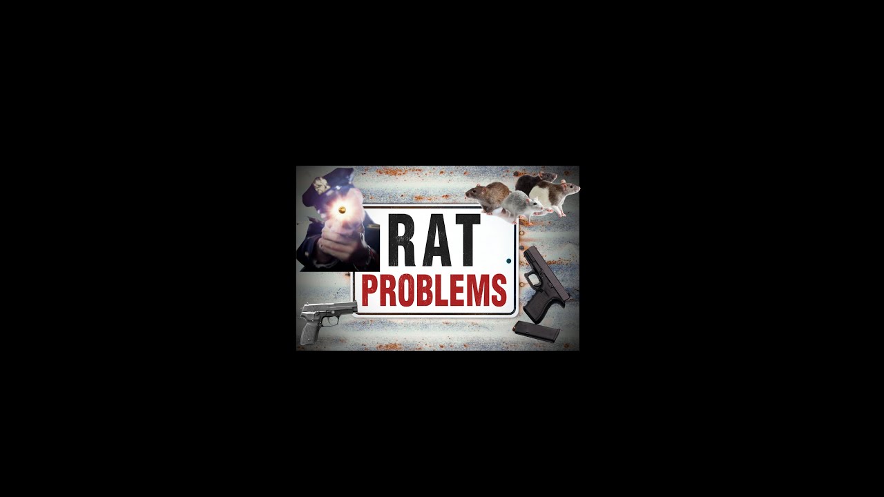 Rat Invasion! Cops Shooting Rats! - YouTube