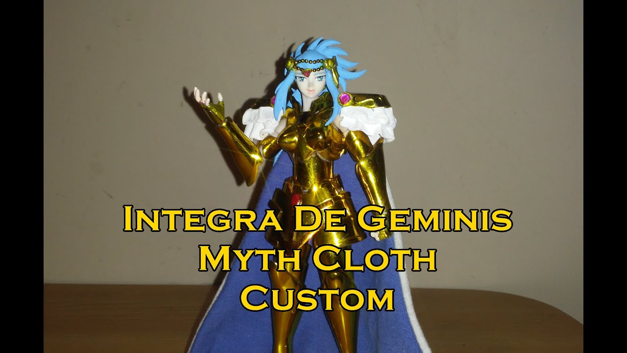 Integra De Geminis Myth Clot Custom Saint Seiya Omega - YouTube