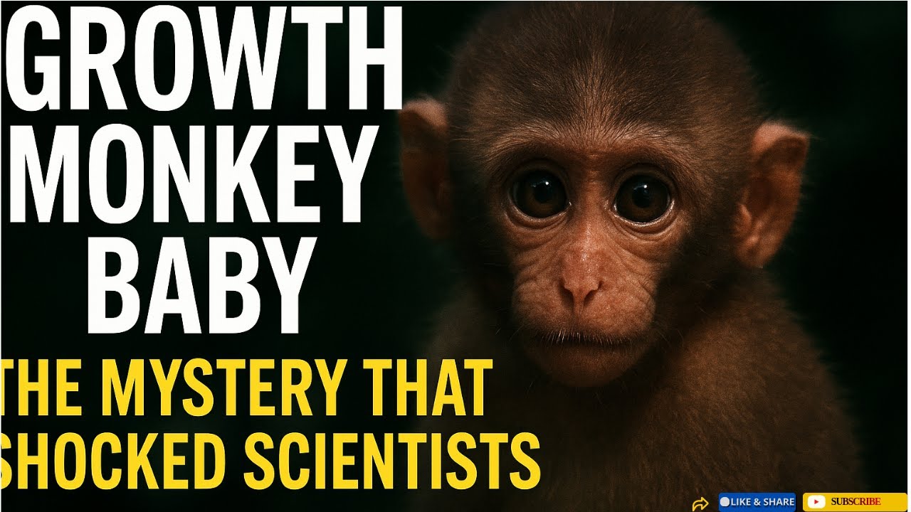 “Scientists Can’t Explain This Monkey Baby’s Growth 😱 | Real-Life ...