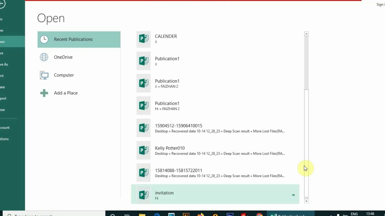 The backstage view of Microsoft applications - YouTube