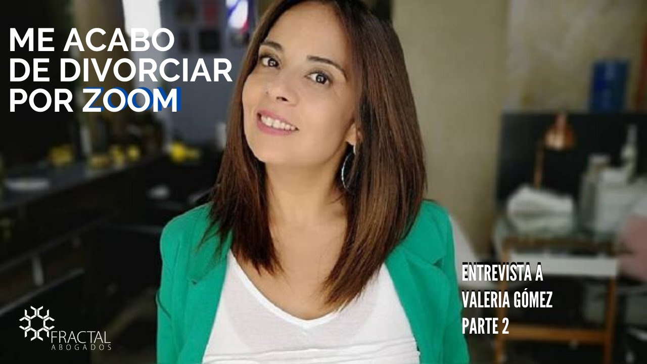 Me acabo de divorciar por ZOOM - Entrevista a la periodista Valeria ...