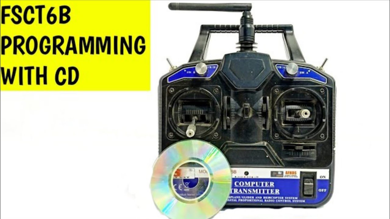 Flysky ct6b transmitter programming installation guide in hindi step by ...