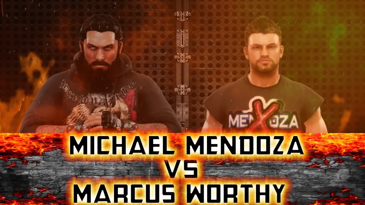 WWE 2K - Michael Mendoza vs Marcus Worthy - No DQ - TDWF TV Episode 15 ...
