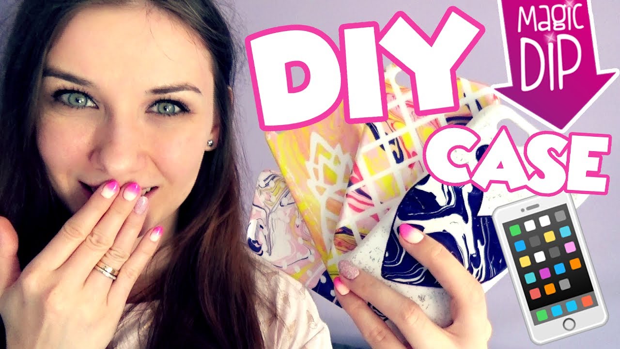 🍍 4 POMYSŁY DIY NA CASE NA TELEFON | MAGIC DIP - YouTube