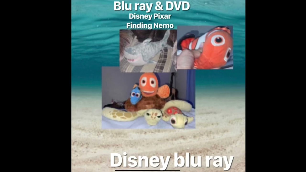 Finding Nemo 2012 remake blu ray & DVD - YouTube