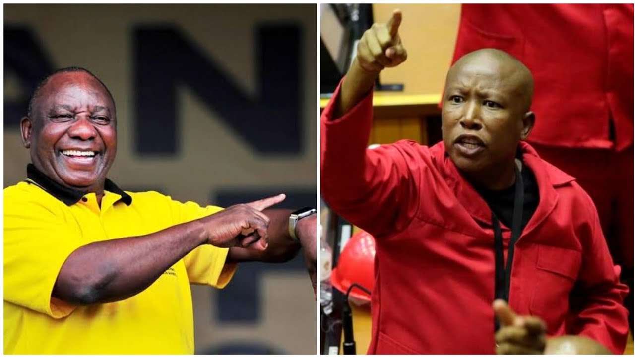 Julius Malema & Shivambu Angry at Ramaphosa for Phala Phala Answers in ...