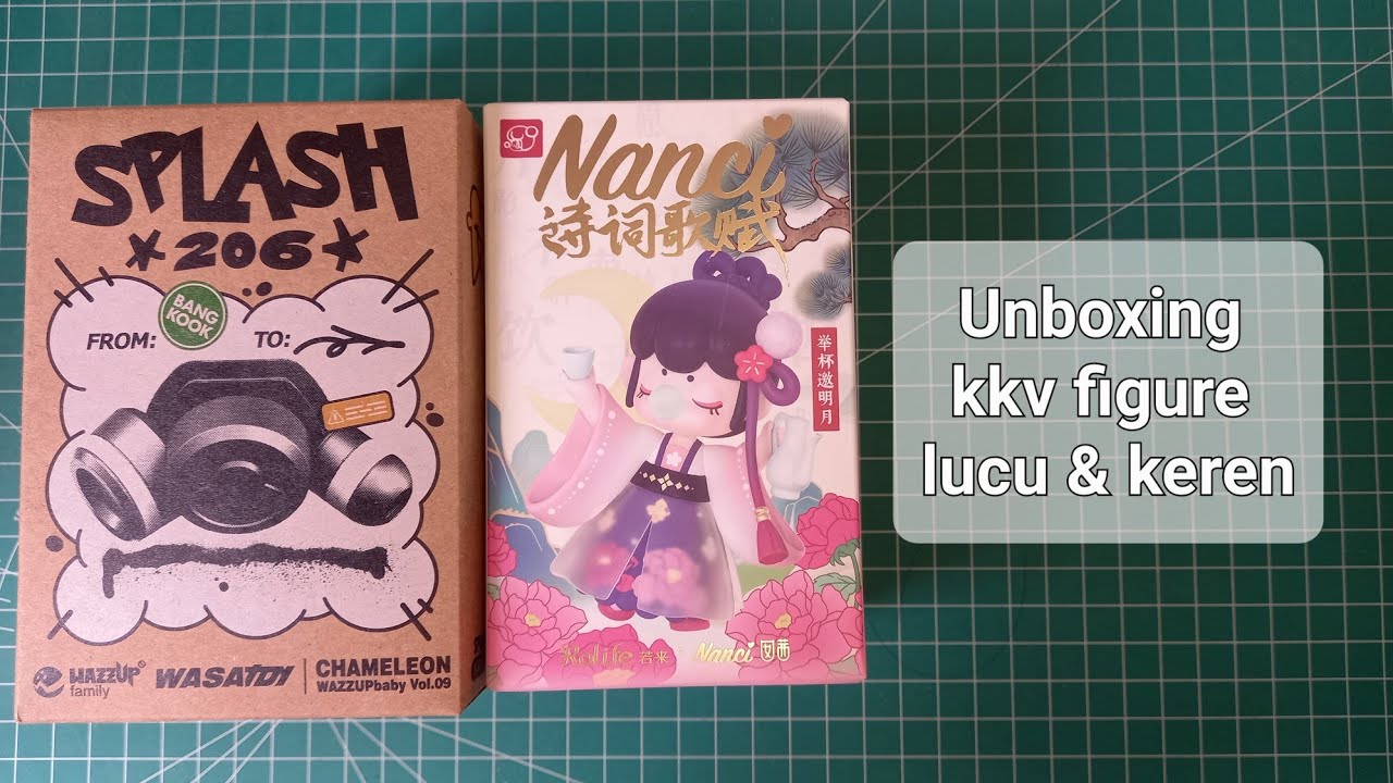unboxing mistery box Kkv dapet figure cantik dan keren - YouTube