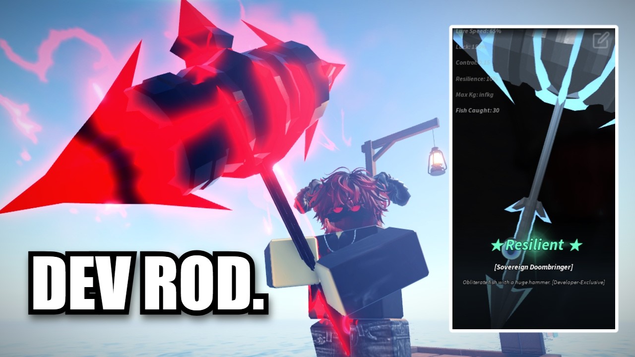 I Got an Admin Rod, Now People Think I'm HACKING (Roblox Fisch) - YouTube