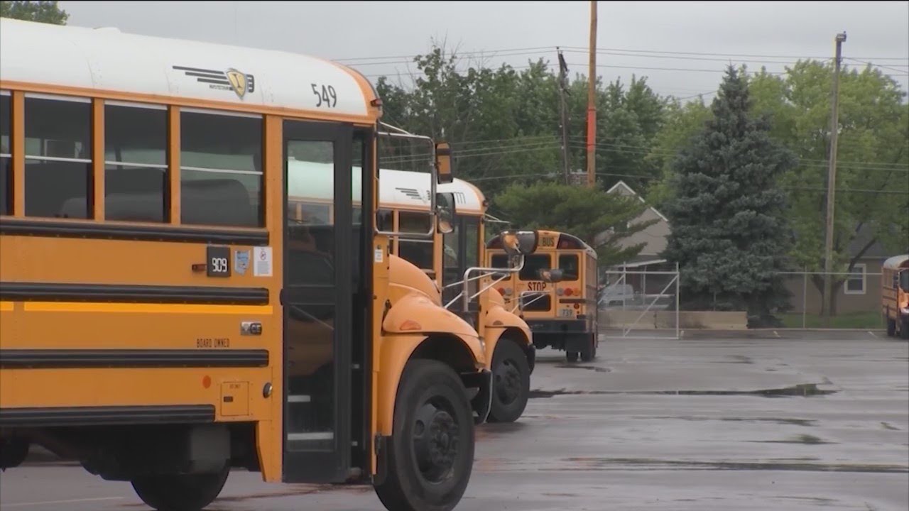 Columbus schools address bus route changes - YouTube