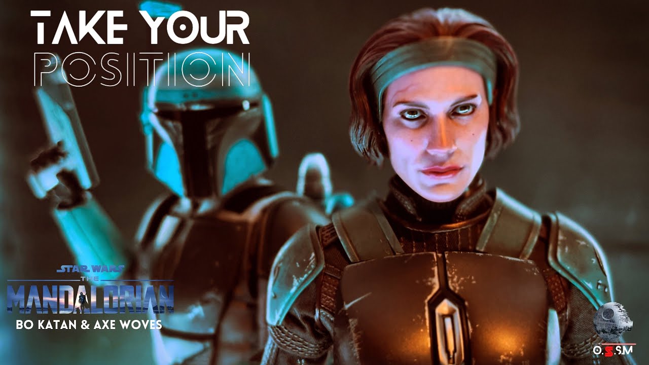 Figure Posing Exposition “Take Your Position” Hot Toys The Mandalorian ...