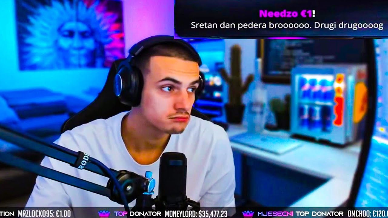 TRENUTAK KADA JE NUGATO SAZNAO DA JE DAN PEDERA !! DONATOR MU OBJASNIO ...