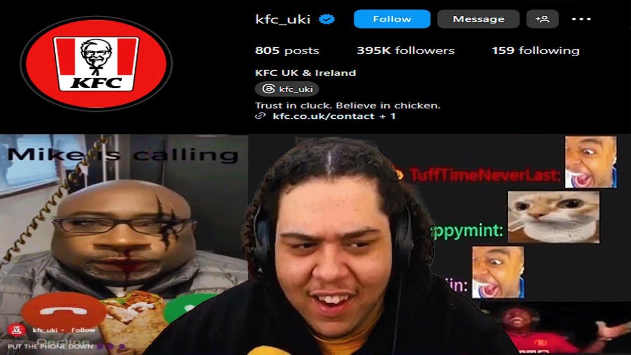 Ain't No Way KFC Posting Brainrot Now - YouTube