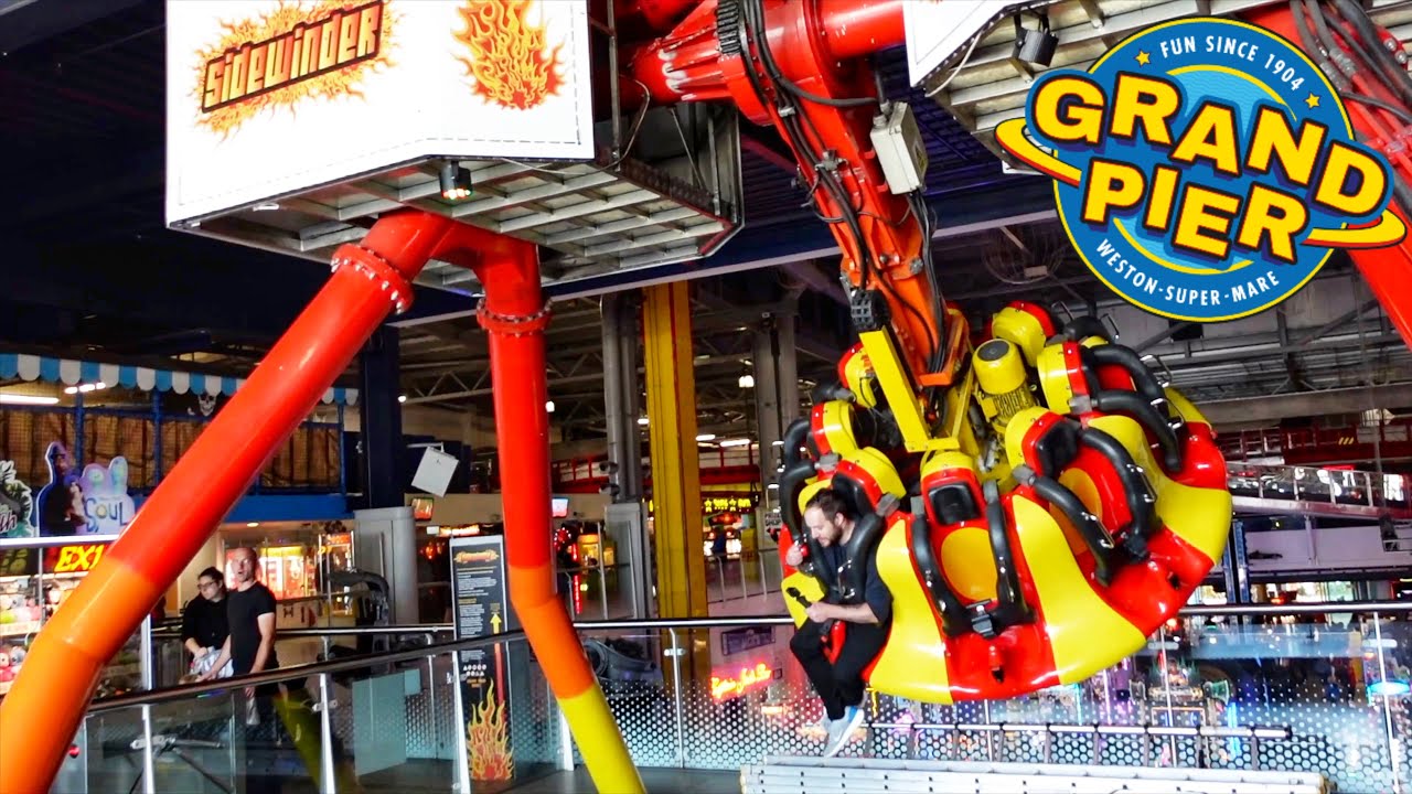 Weston-super-Mare The Grand Pier Vlog - Rides & Attractions & Much More ...