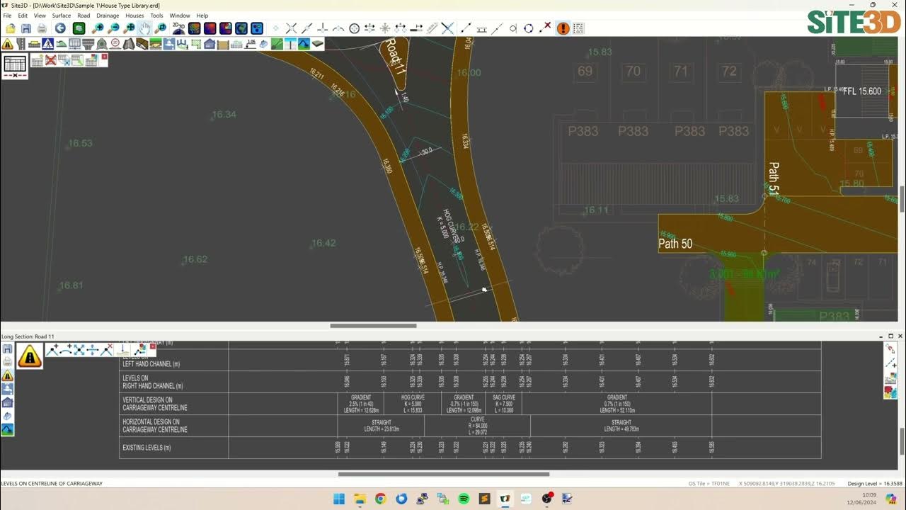Site3D: Plan Annotation of Road Vertical Alignment - YouTube