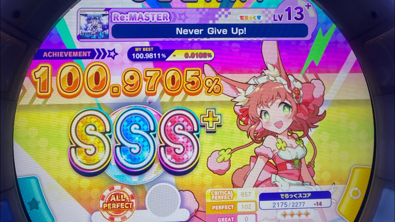 Never Give Up! Re:MASTER AP - YouTube