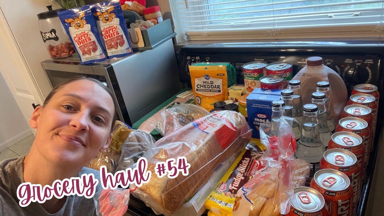 Grocery Haul 54 | Kroger Haul | $190 Haul for a Family of 2 - YouTube