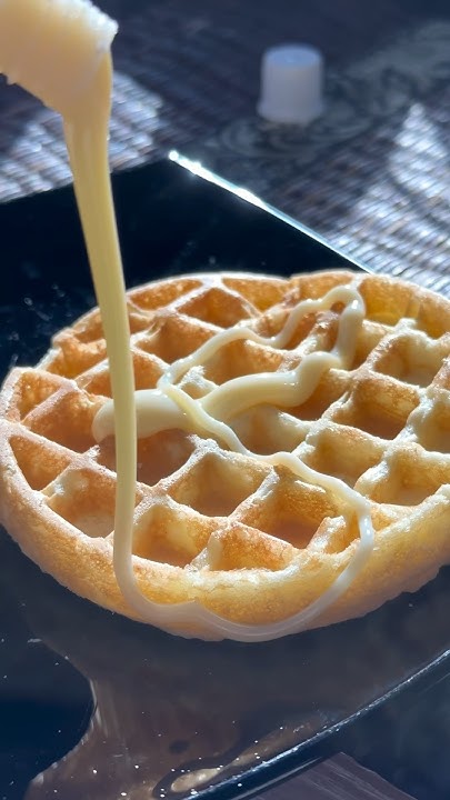 Чудо мини-вафельница 🤍 Готовлю вафли 🧇 - YouTube