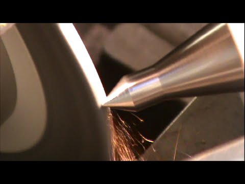 Live centre grinding - YouTube