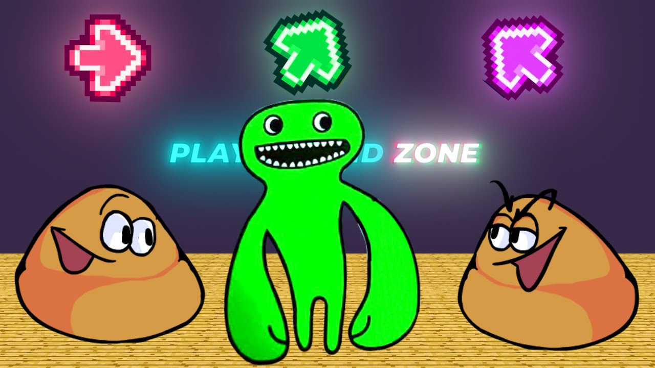 FNF Character Test | Gameplay VS Playground | Garten of Banban | POU ...