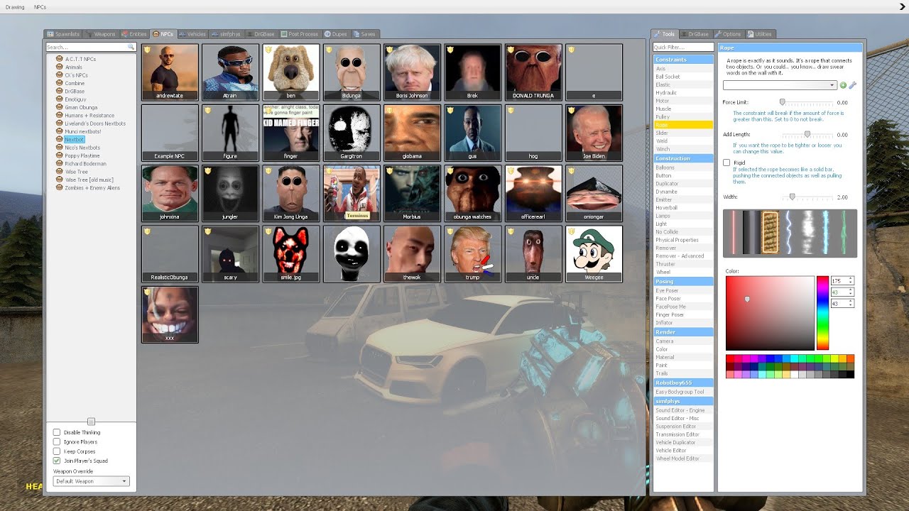 Getting chased by terminus and some other random nextbot while driving ...