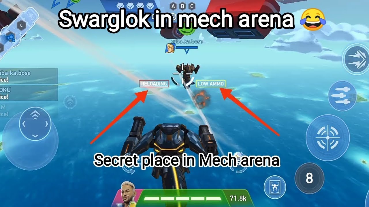 Secret place in mech arena 🤩 swarg lok 😂. - YouTube
