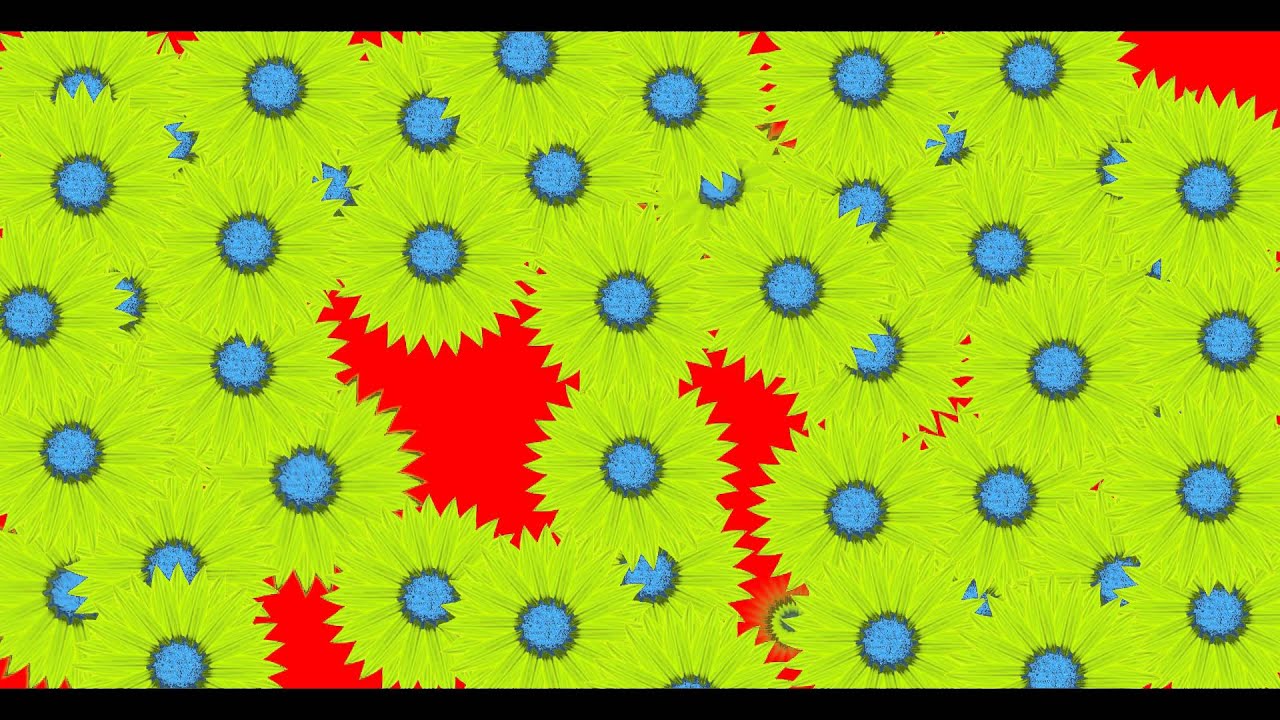 Green Flower Cartoon Transition - Green Screen Animation - YouTube