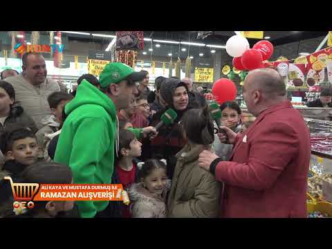 ALİ KAYA ve MUSTAFA DURMUŞ İLE RAMAZAN ALIŞVERİŞİ  20  10 MART 2026