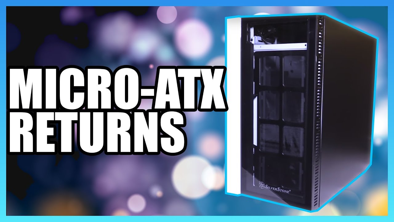 Silverstone Micro-ATX Cases: LD01 & LD02 | CES 2018 - YouTube