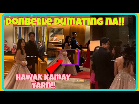 DONBELLE dumating na sa event!! Labas pa lang grabe na ang sigawan ng mga tao!! - YouTube