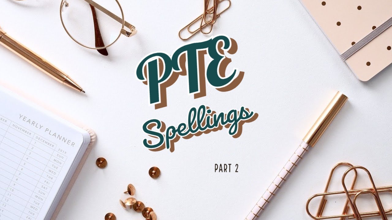 PTE Spellings Practice With Audio I Repeated Words In March 2023 Exam I ...