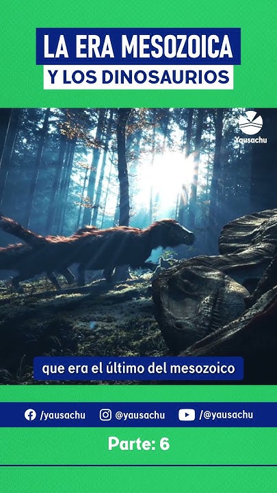 Las evoluciones en el mesozoico | El mesozoico y el final de los dinosaurios - YouTube