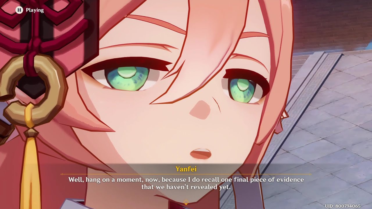 Yanfei Destroying Krosl & being Cute at the same time - Genshin Impact ...