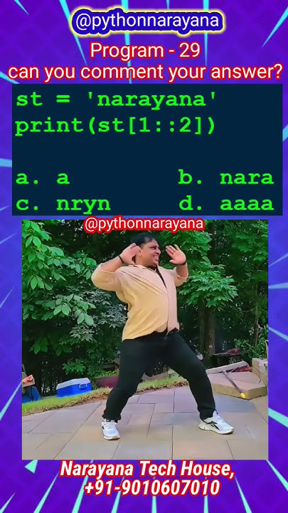 Python Basic Program - 29 - YouTube
