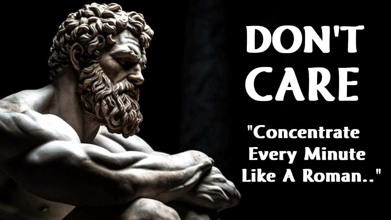 If Life Hurts You, Care Less About it | Marcus Aurelius Philosophy ...