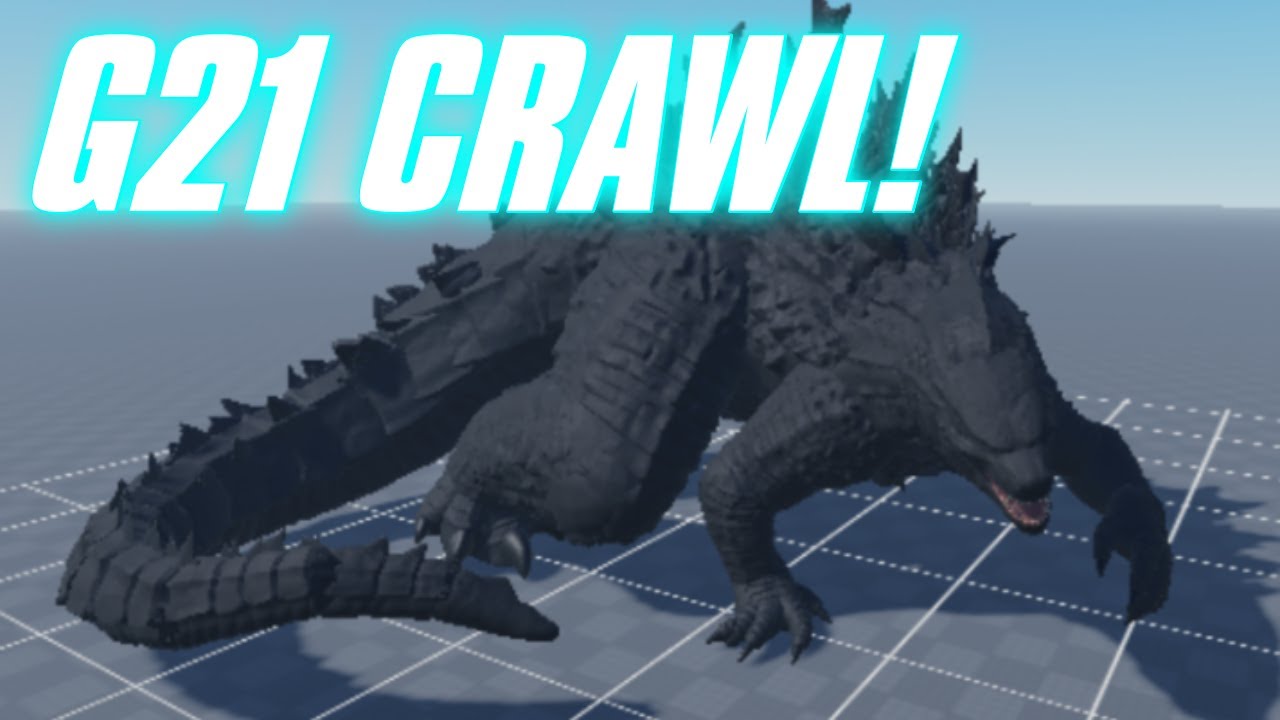 The Second Godzilla 2021 Crawl Mode - YouTube